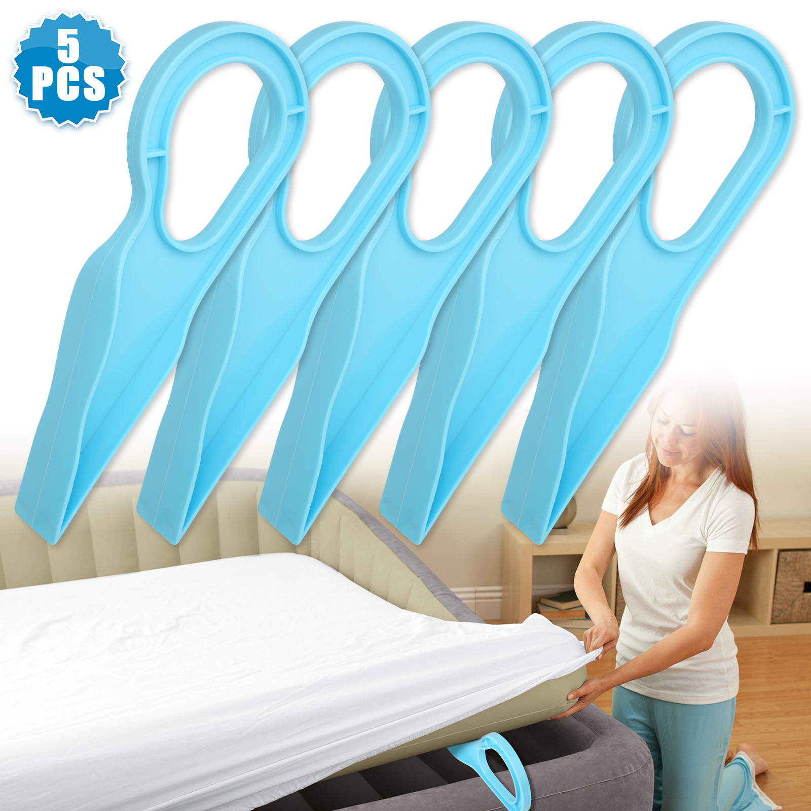 5/2PCS Mattress Lifter Tool Bed Making & Lifting Handy Tools Alleviate ...
